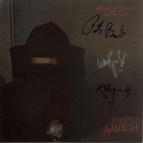 Robyn Hitchcock Fegmania! - Autographed UK vinyl LP album (LP record ...