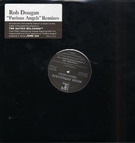 Rob Dougan Furious Angels Remixes US Promo 12" vinyl single (12 inch ...