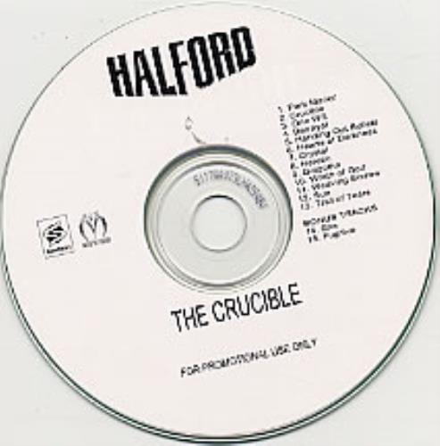 Rob Halford The Crucible US Promo CD-R acetate (223669)