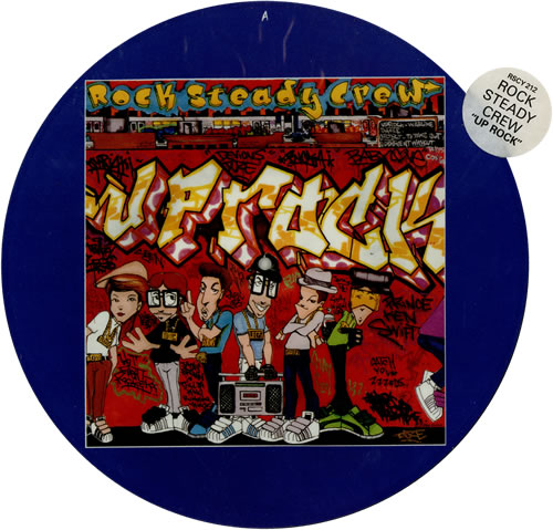Rock Steady Crew Up Rock UK 12" vinyl picture disc (12 inch picture ...
