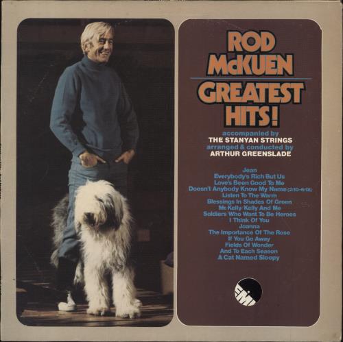 Rod McKuen Greatest Hits! UK vinyl LP album (LP record) (700564)