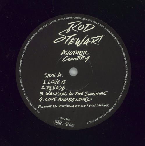 Rod Stewart Another Country - 180 Gram Dutch 2-LP vinyl record set ...