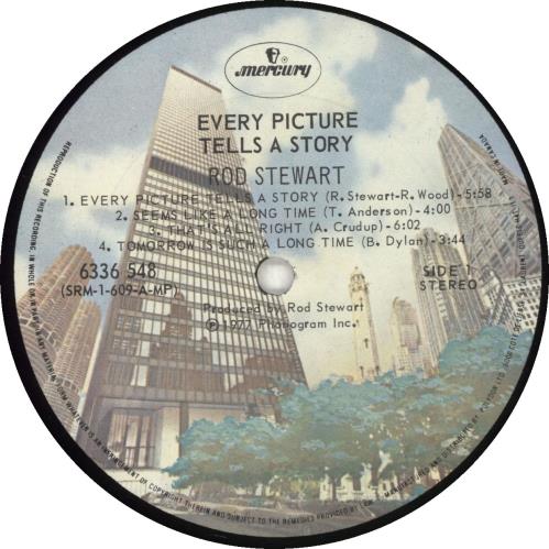 Rod Stewart Every Picture Tells A Story Canadian vinyl LP album (LP ...