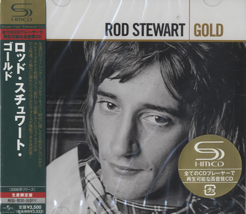 Rod Stewart Gold - Sealed Japanese Promo SHM CD (510859)