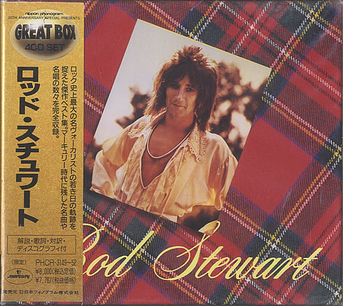 Rod Stewart Great Box Japanese CD Album Box Set (18153)