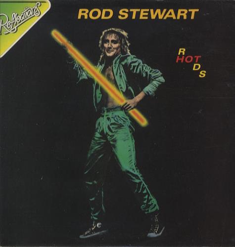 Rod Stewart Hot Rods UK vinyl LP album (LP record) (441755)