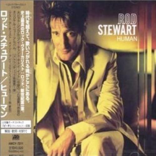 Rod Stewart Human Japanese CD album (CDLP) (166347)