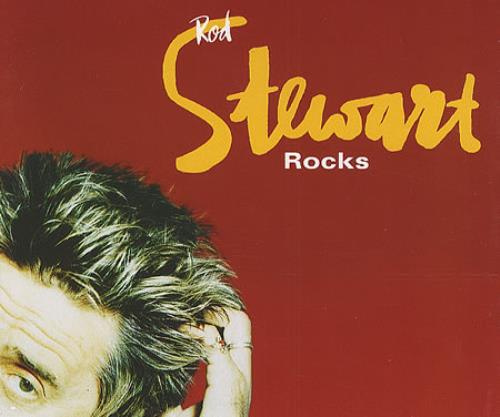 Rod Stewart Rocks UK Promo CD single (CD5 / 5") (119460)