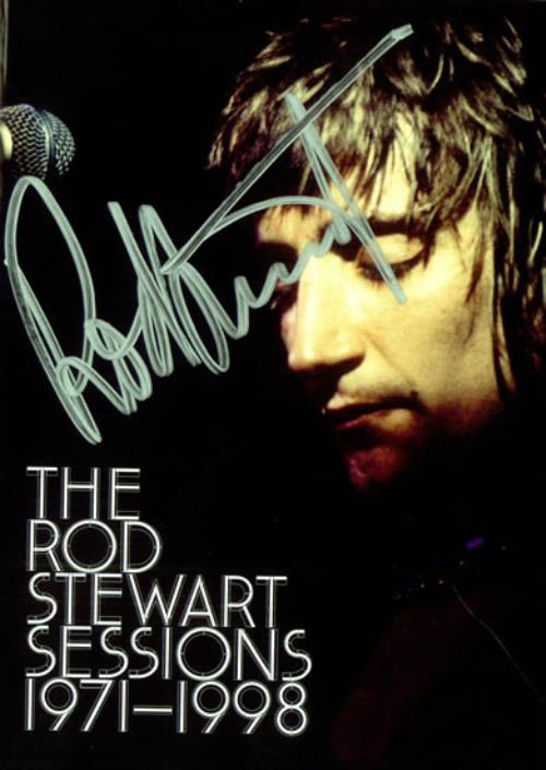 Rod Stewart The Rod Stewart Sessions 1971-1998 - Autographed US 4-CD ...