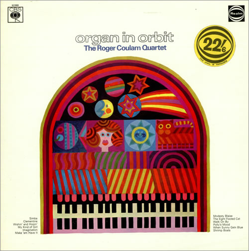 Roger Coulam Organ In Orbit UK vinyl LP album (LP record) (489968)