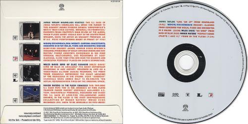 Roger Waters Sony Music Multichannel SACD Sampler US Promo super audio ...
