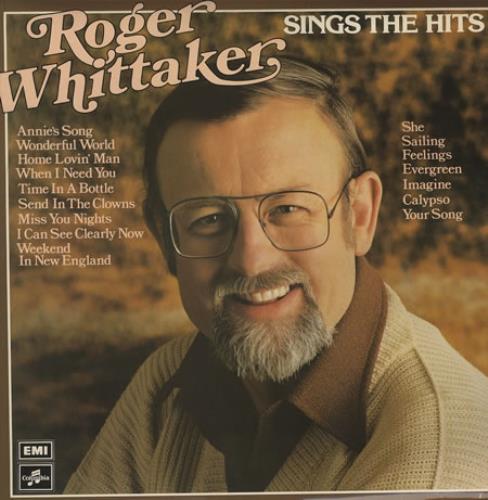 Roger Whittaker Sings The Hits UK vinyl LP album (LP record) (371098)