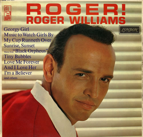 Roger Williams Roger! UK vinyl LP album (LP record) (559703)