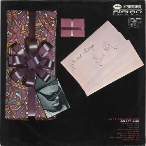 Roland Kirk Gifts And Messages UK vinyl LP album (LP record) (724239)