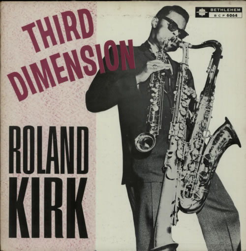 Roland Kirk Third Dimension US vinyl LP album (LP record) (594501)