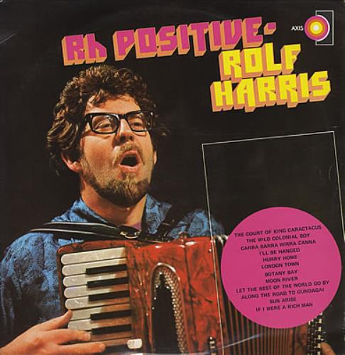 Rolf Harris RH Positive Australian vinyl LP album (LP record) (384914)
