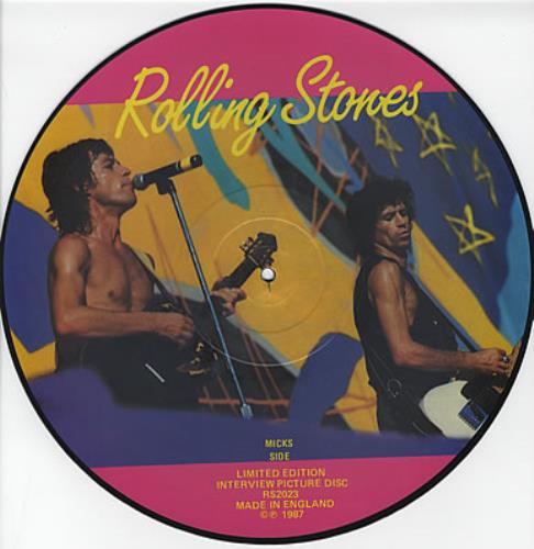 Rolling Stones Interview Picture Disc UK picture disc LP (vinyl picture ...