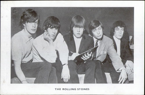 Rolling Stones Promotional Postcard UK Promo 7" vinyl single (7 inch ...