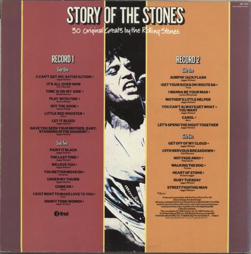 Rolling Stones Story Of The Stones - 1st UK 2-LP vinyl record set ...