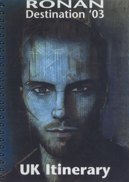 Ronan Keating Destination '03 - UK Itinerary UK Itinerary (403902) TOUR ...