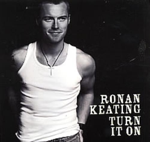 Ronan Keating Turn It On UK Promo CD album (CDLP) (267172)