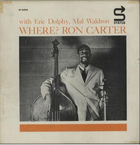 Ron Carter Where? US vinyl LP album (LP record) (652781)