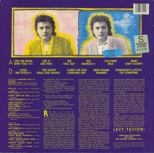 Ron Levy Safari To New Orleans US vinyl LP album (LP record) (797274)