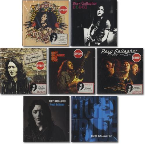 Rory Gallagher 7 CD Reissue Collection UK 7-CD album set (485956)