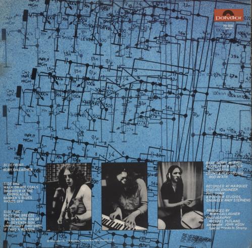 Rory Gallagher Blueprint - Sealed US vinyl LP album (LP record) (775085)