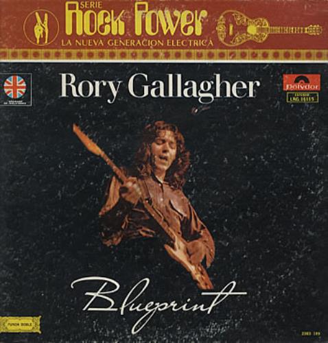 Rory Gallagher Blueprint Mexican Promo vinyl LP album (LP record) (316401)
