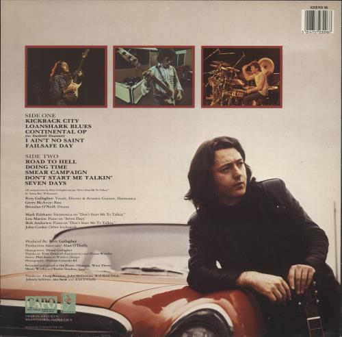 Rory Gallagher Defender + 7" - Hype Stickered Sleeve UK vinyl LP album ...