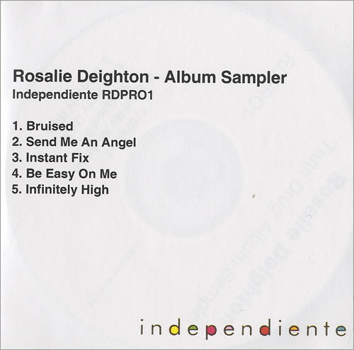 Rosalie Deighton Truth Drug - Album Sampler UK Promo CD-R acetate (495240)
