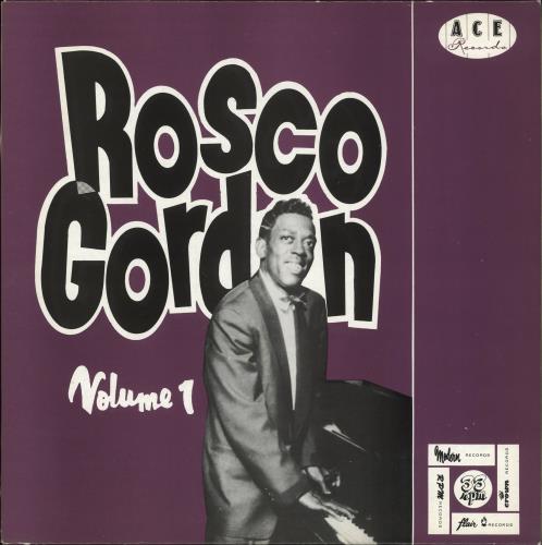 Rosco Gordon The Best Of Volume One UK vinyl LP album (LP record) (720875)