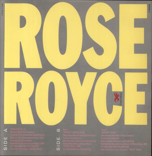 Rose Royce New Love UK 12" vinyl single (12 inch record / Maxi-single ...