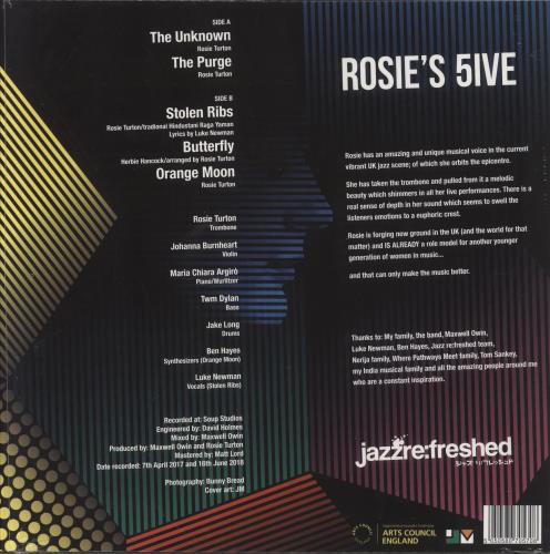Rosie Turton Rosie's 5ive UK vinyl LP album (LP record) (859407)