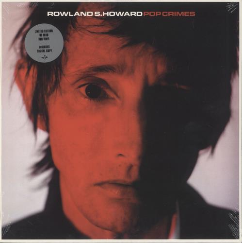 Rowland S. Howard Pop Crimes - Red Vinyl UK vinyl LP album (LP record ...
