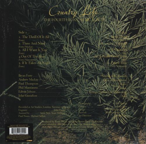 Roxy Music Country Life - Half Speed Master - Sealed UK vinyl LP album ...