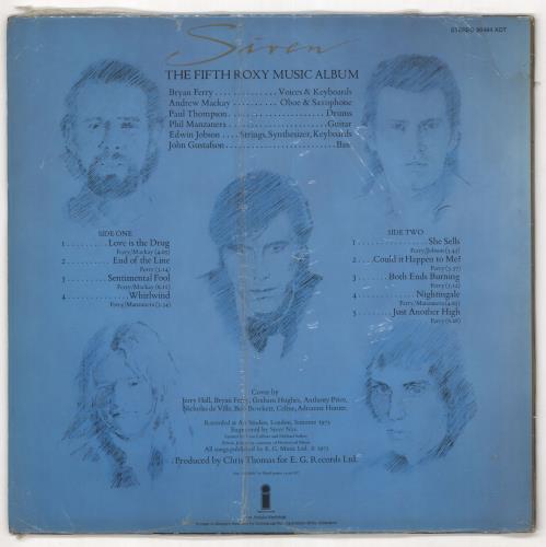 Roxy Music Siren German vinyl LP album (LP record) (720583)