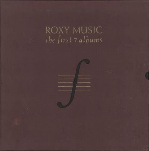 Roxy Music The First 7 Albums - EX UK Vinyl Box Set (695790)