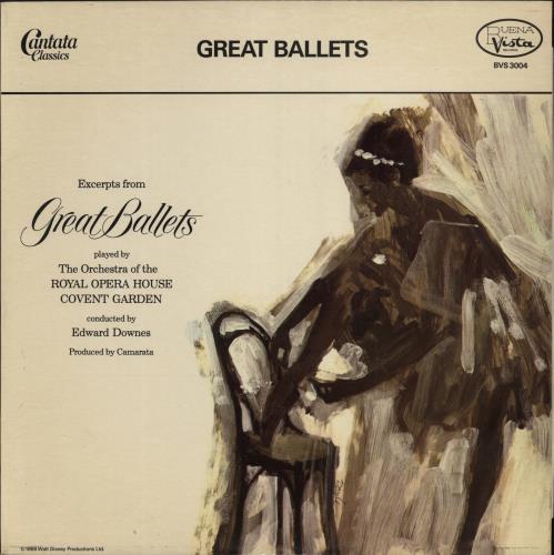 Royal Opera House Orchestra Excerpts From Great Ballets UK vinyl LP ...