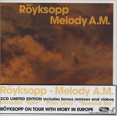 Royksopp Melody A.M. UK 2 CD album set (Double CD) (302016)
