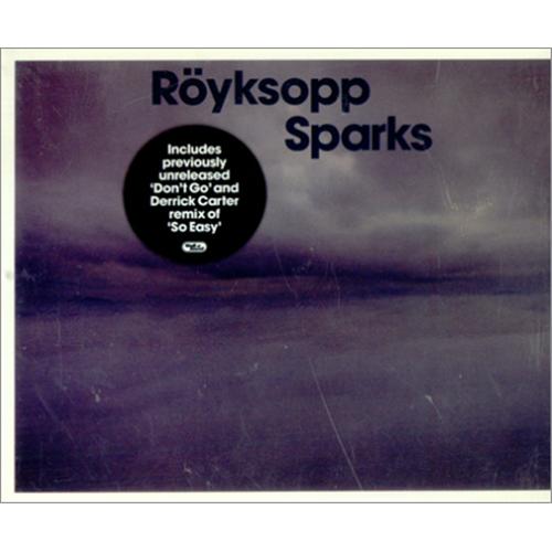 Royksopp Sparks UK CD single (CD5 / 5") (425775)