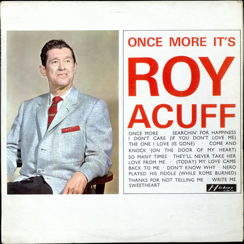 Roy Acuff Once More It's Roy Acuff UK vinyl LP album (LP record) (503031)