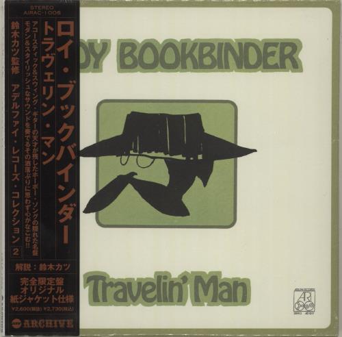 Roy Book Binder Travelin' Man Japanese Promo CD album (CDLP) (685245)