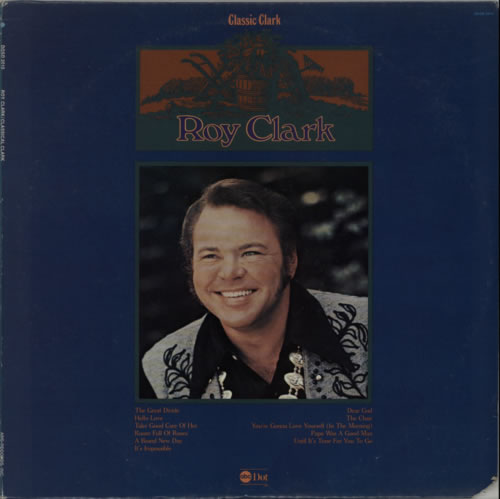 Roy Clark Classic Clark US vinyl LP album (LP record) (608081)