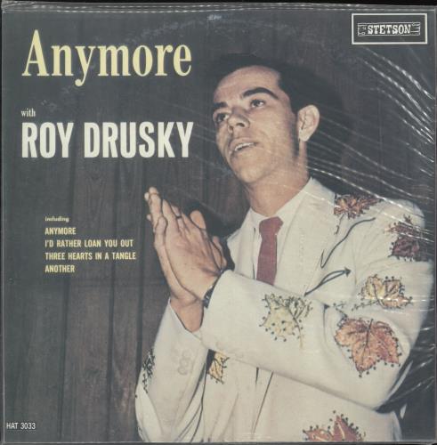 Roy Drusky Anymore US vinyl LP album (LP record) (699670)