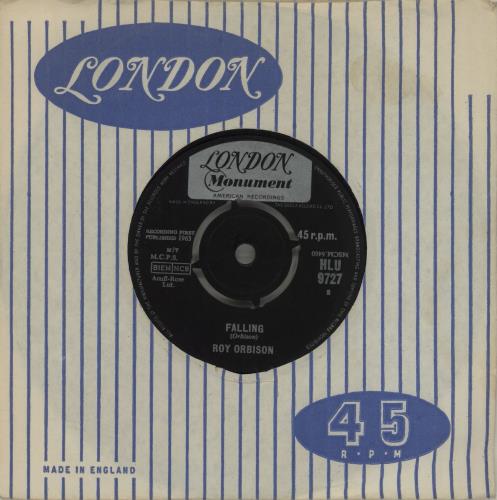 Roy Orbison Falling UK 7" vinyl single (7 inch record / 45) (560572)