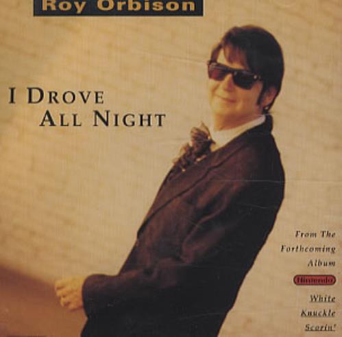 Roy Orbison I Drove All Night US Promo CD single (CD5 / 5") (6258)