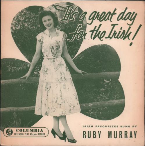 Ruby Murray It's A Great Day For The Irish UK 7" vinyl single (7 inch ...