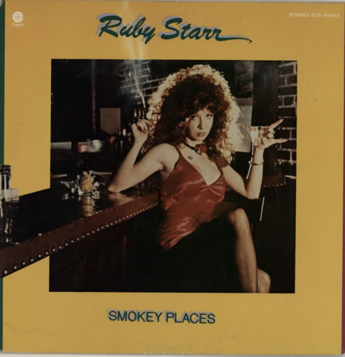 Ruby Starr Smokey Places Japanese Promo vinyl LP album (LP record) (594373)